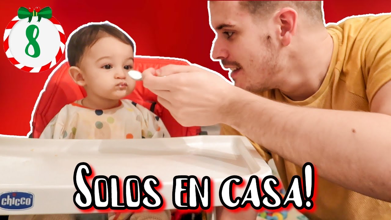 SOLO en CASA con mi BEBÉ + BROMA a la MAMI! - YouTube