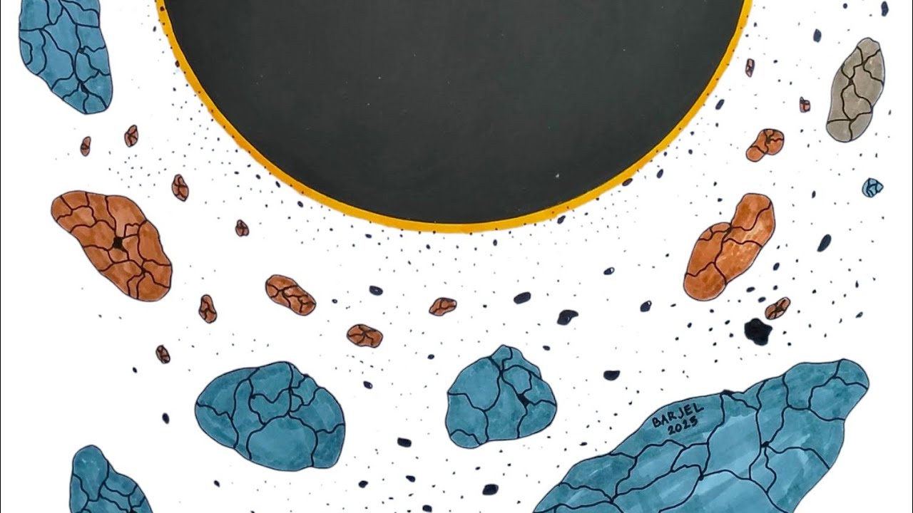 How to Draw a Realistic Supermassive Galactic Black Hole: TON 618 - YouTube