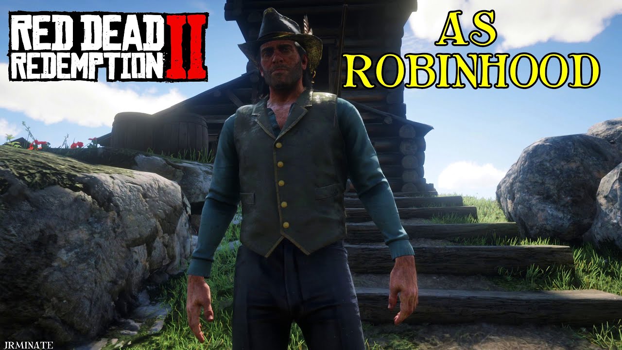 Robin Hood - Red Dead Redemption 2 Playing as Arthur (rdr2 mods pc ...