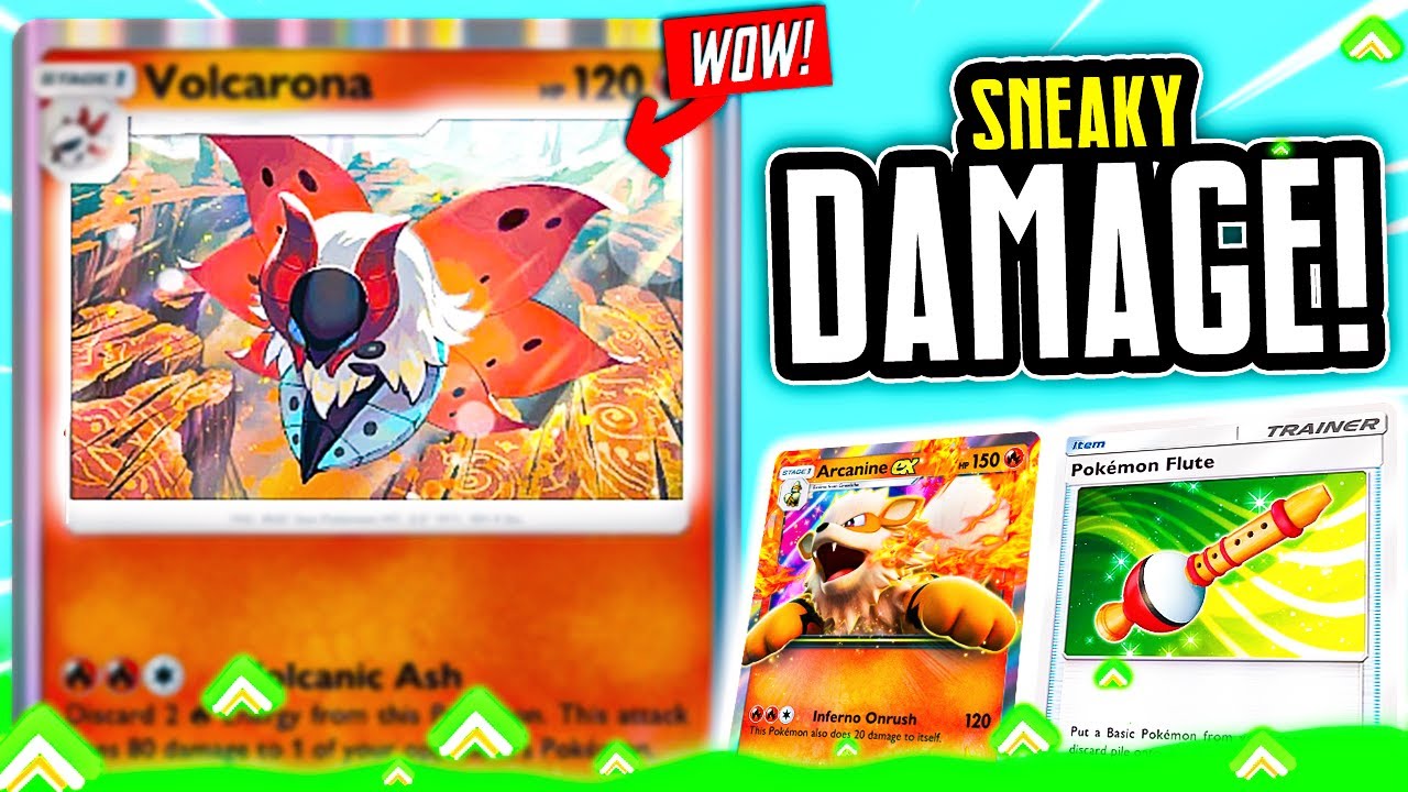 This Deck is SUPER SNEAKY! Volcarona and Arcanine are PERFECT Together ...