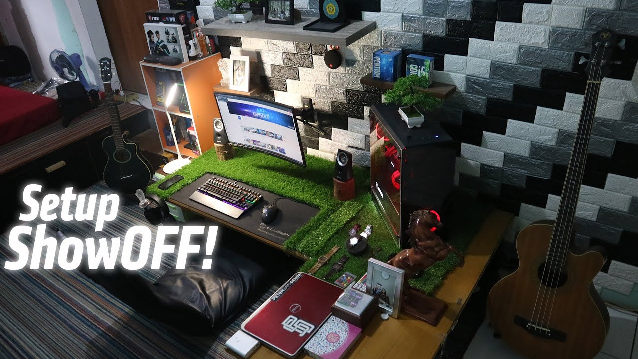 5 Setup Lesehan edisi #DiRumahAja | Setup Show OFF - YouTube