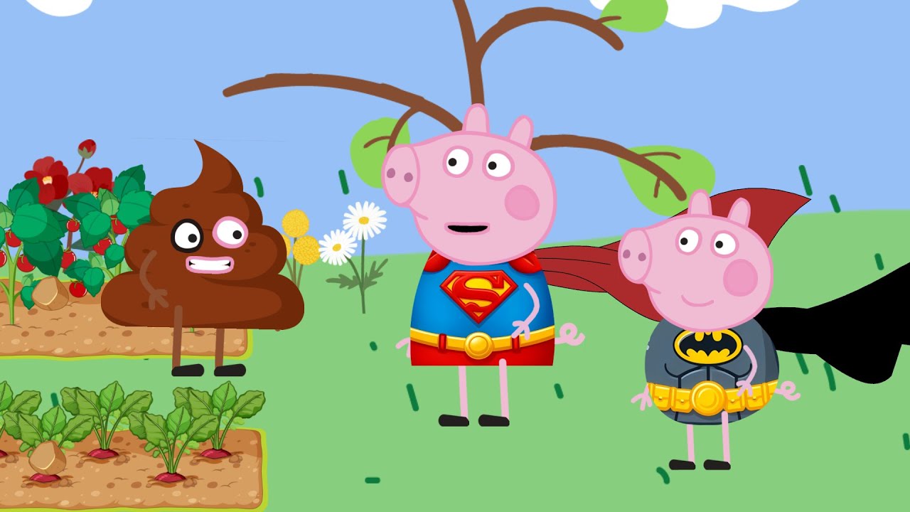 Peppa and George's Super Funny Adventure-------peppa funny cartoon ...