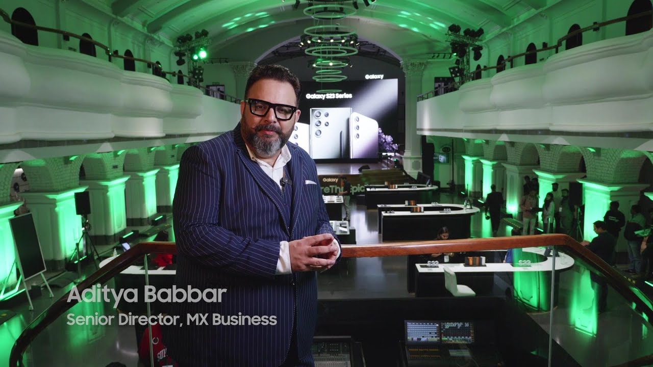 Aditya Babbar on Galaxy S23 Series | Samsung - YouTube