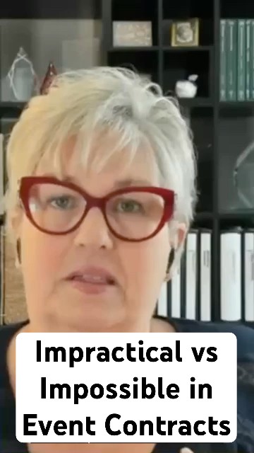 “Impracticable” vs “illegal or impossible” in #eventcontracts - YouTube