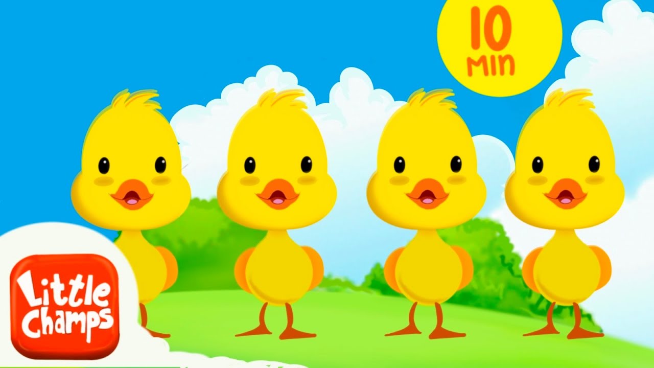 Five Little Duck + More Popular Rhymes kids Learning ll cocomelon ABCD ...