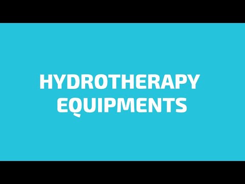 HYDROTHERAPY EQUIPMENTS (Whirlpool bath, Hubbard Tank, Contrast bath ...