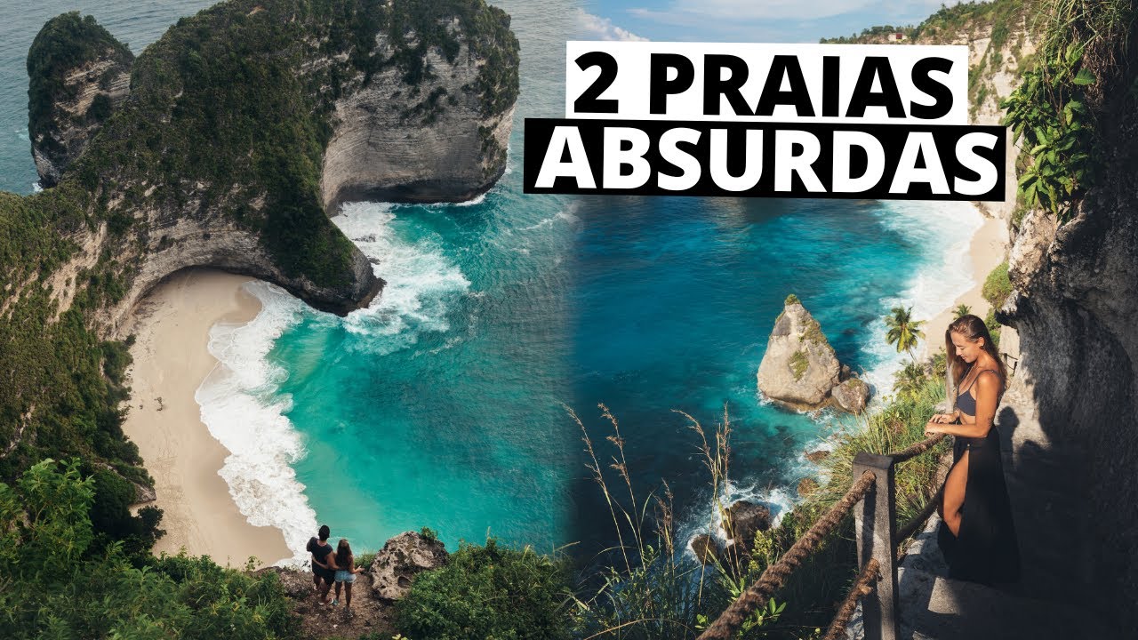 2 PRAIAS ABSURDAMENTES LINDAS NA INDONÉSIA - Nusa Penida | Indonésia #1 ...