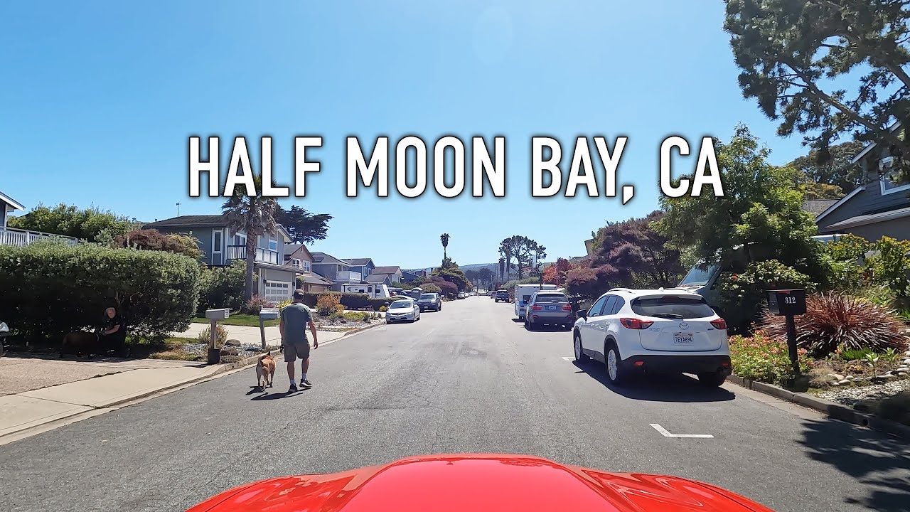 Half Moon Bay Drive in 4K - YouTube
