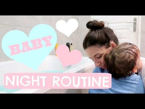 BABY NIGHT ROUTINE ️🌙👪 - YouTube