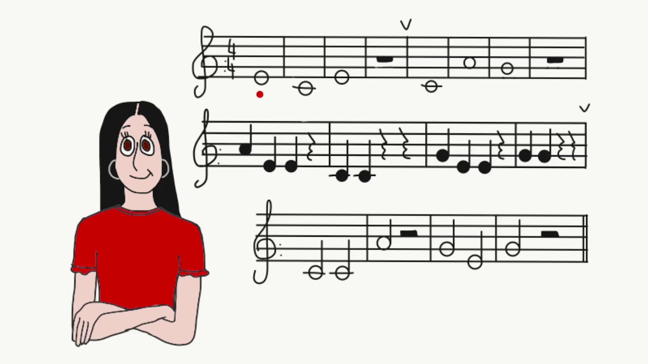 Ejercicio para flauta (II) con Sol, La, Mi y Do / Recorder exercise (II ...