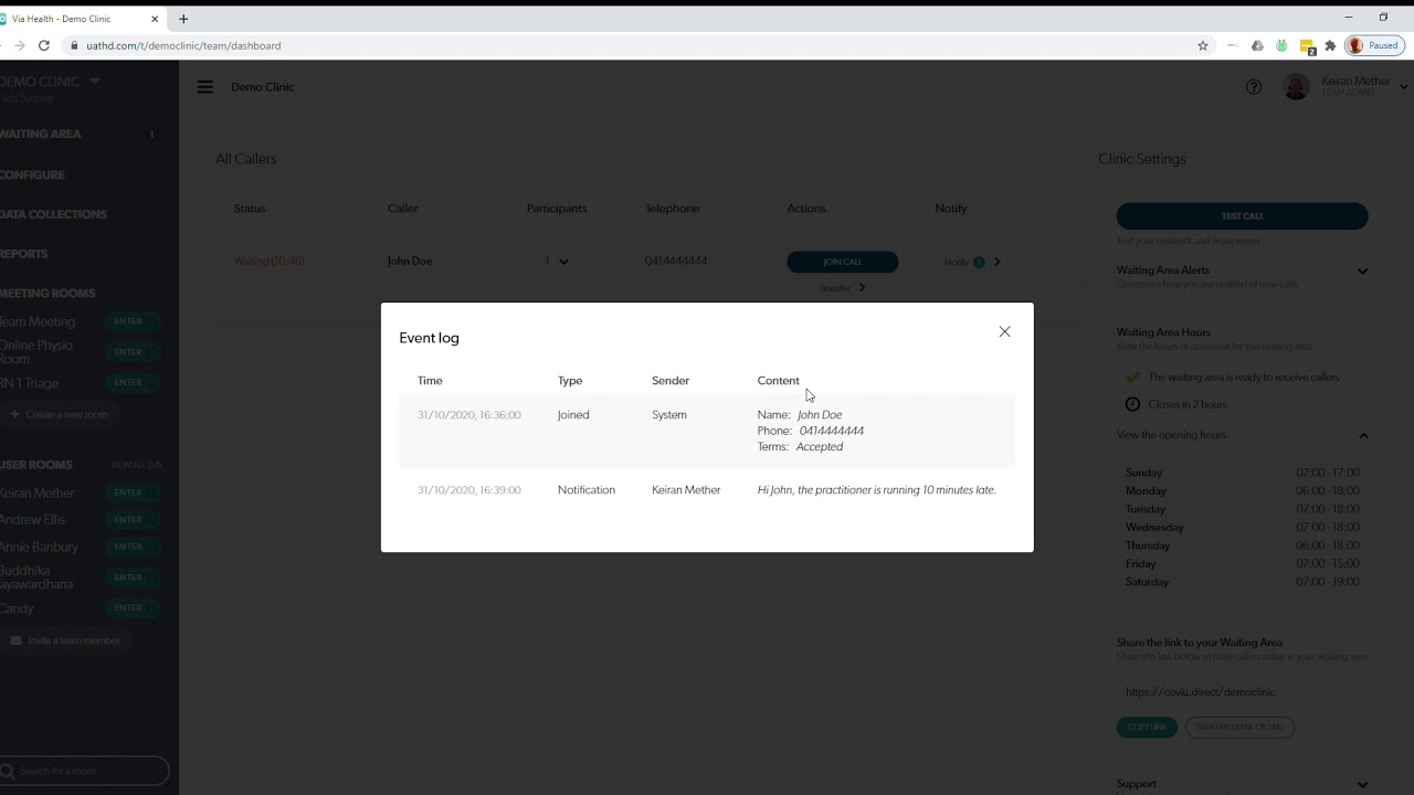 Dashboard and Waiting Area Explained - YouTube