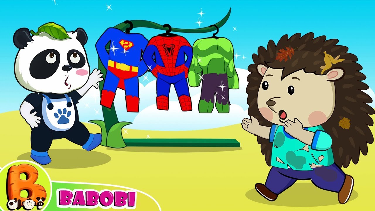 BaBoBi Rescue Team 🐼 Episode: The Mission Cloak 🐒 Video For Kids 🐷 ...