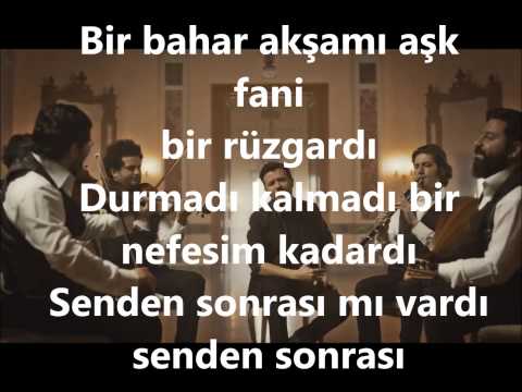 Bir Bahar Aksami Yalin karaoke