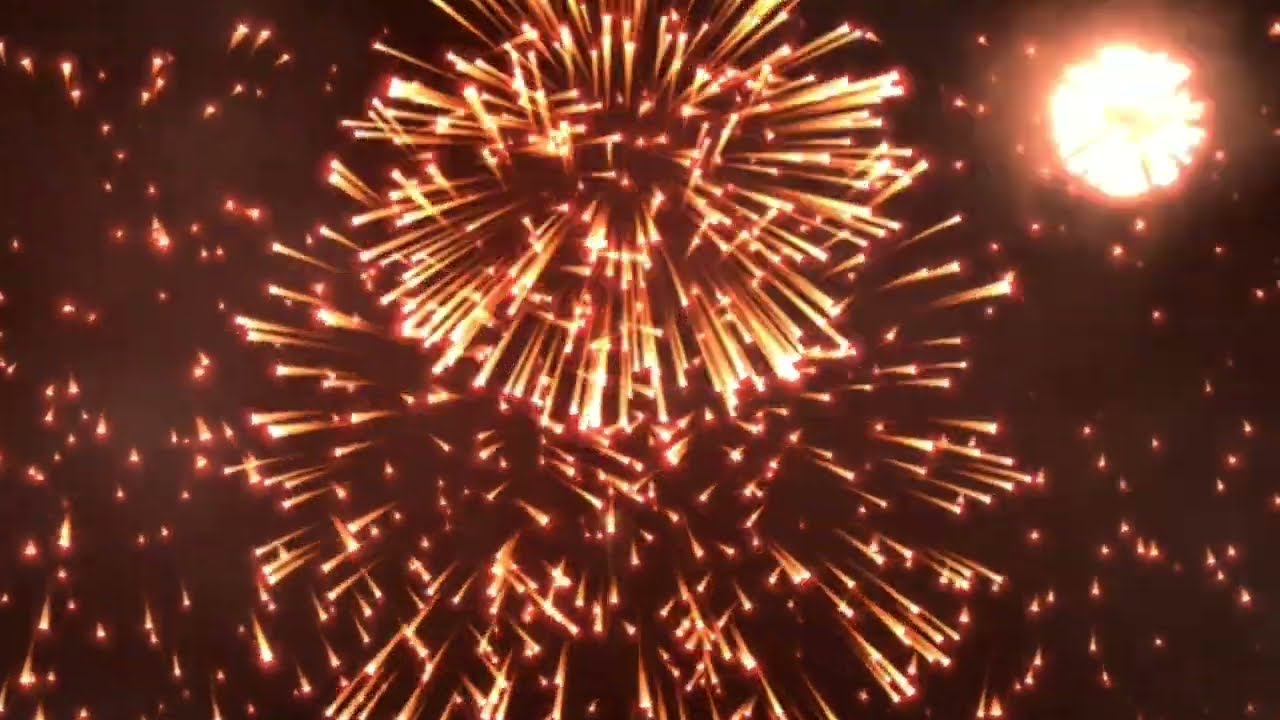 Fireworks no copyright -RED - YouTube