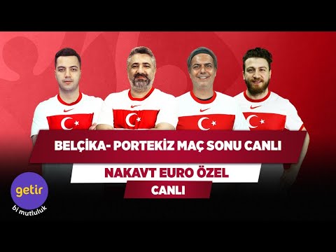 Belçika - Portekiz Maç Sonu Canlı | Serdar Ali Ç. & Ali Ece & Uğur Karakullukçu & Yağız S. | Nakavt