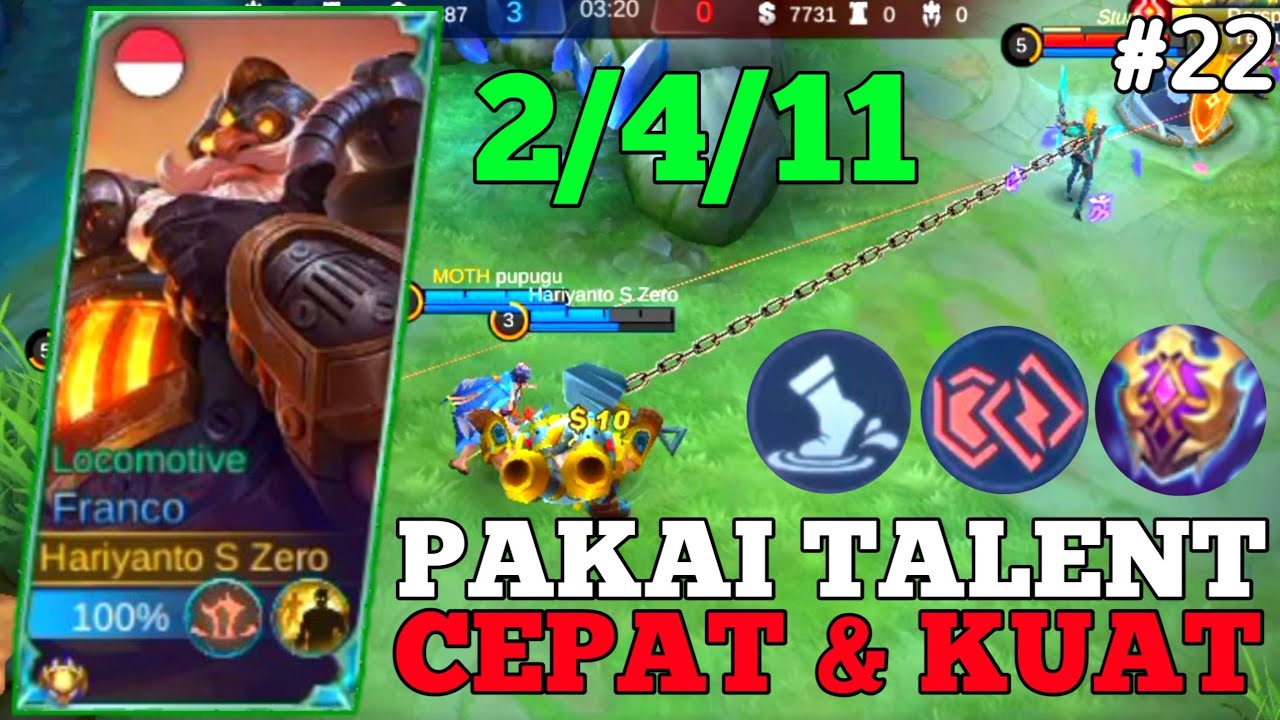 Main Hero Franco Lagi - Emblem Franco Tersakit 2023 - Build Franco Tank ...