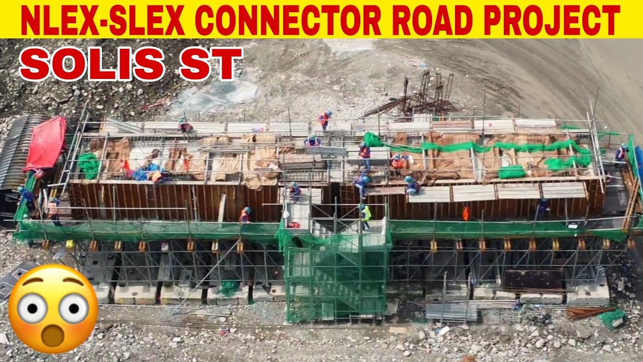DMCI NLEX-SLEX CONNECTOR ROAD PROJECT SOLIS ST LATEST UPDATE - YouTube