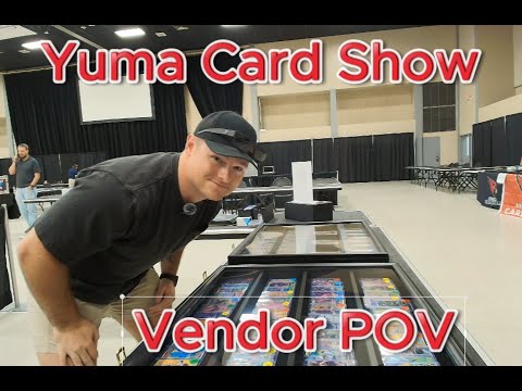 First time vending at a card show . Vendor POV #pokemon #vendor # ...