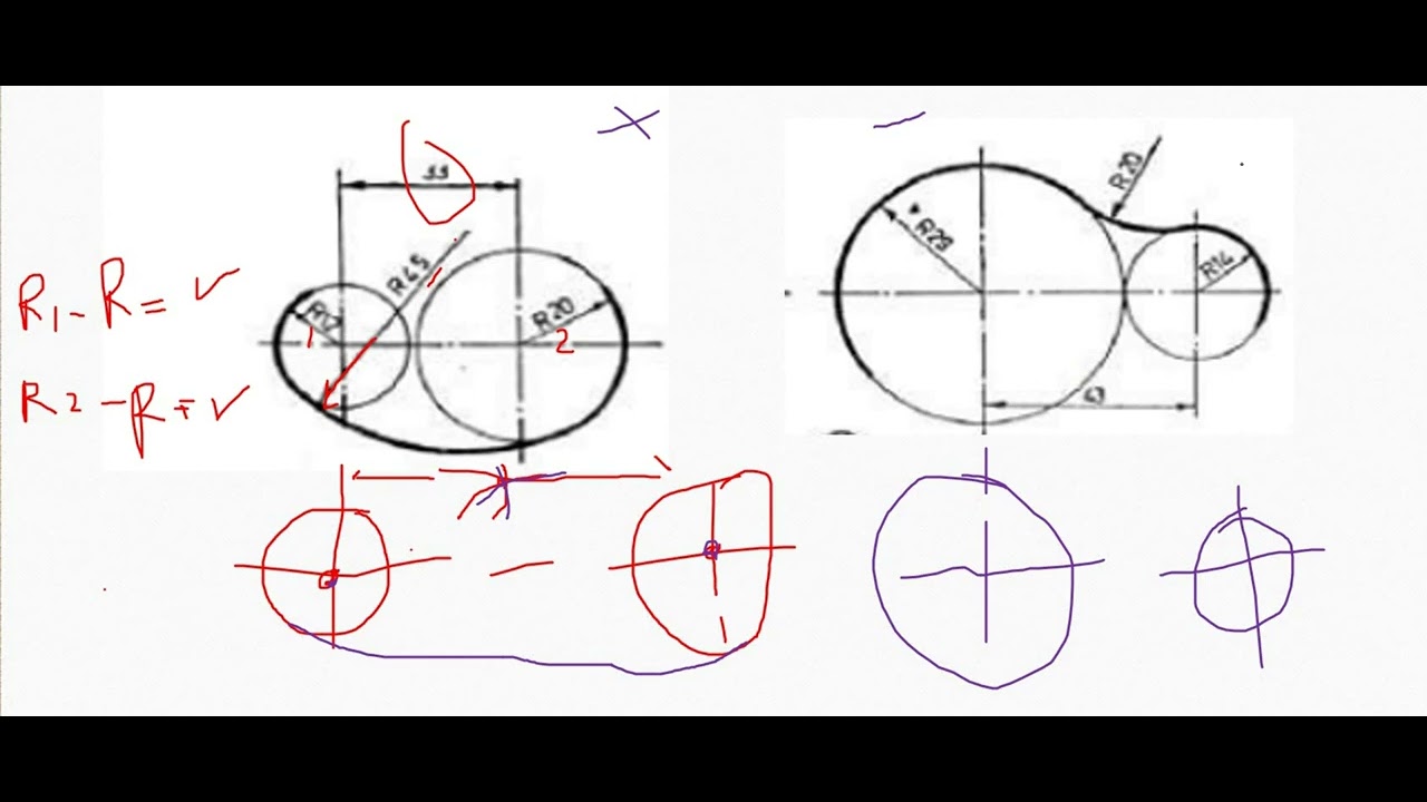 Construction of tangent part1 - YouTube