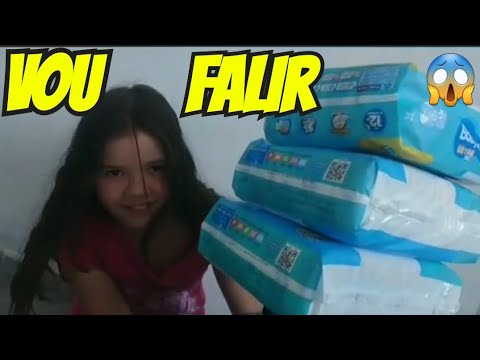 3 PACOTES DE FRALDA ASSIM VOU A FALÊNCIA - YouTube