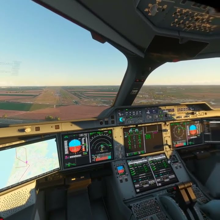 A350 landing in VR - FS2024 RTX5090 - YouTube