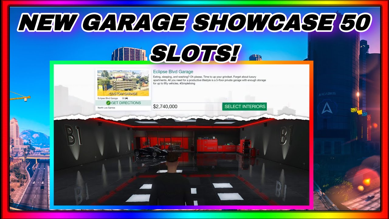 NEW 50 CAR GARAGE SHOWCASE - YouTube