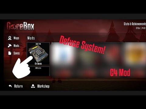 i made a DEFUSE SYSTEM in Gorebox C4 Mod! | Gorebox V15.5 | Gorebox C4 ...