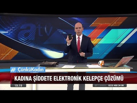 Kadına şiddete elektronik kelepçe çözümü - 8 Mart 2018