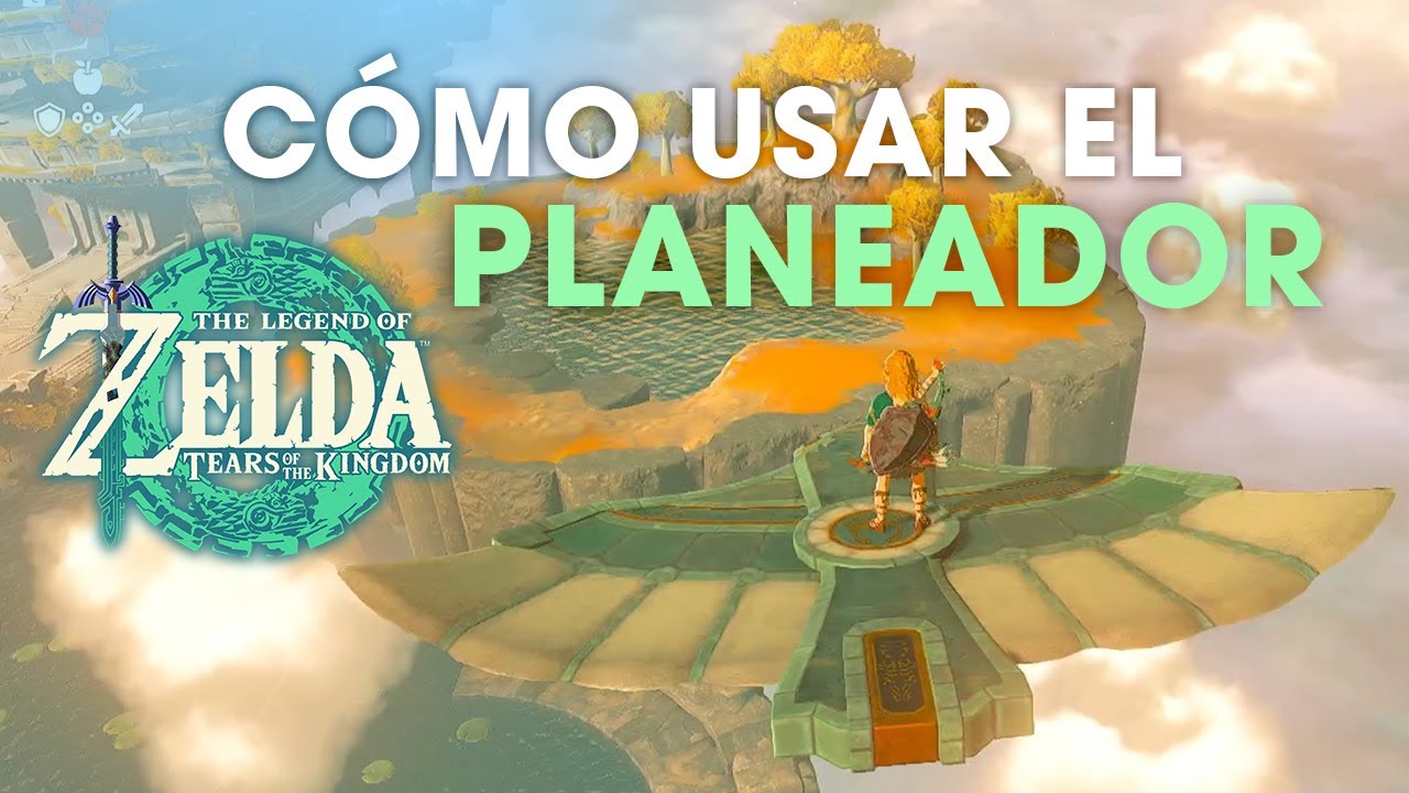 Cómo USAR el PLANEADOR | Tutorial de Zelda: Tears of the Kingdom - YouTube