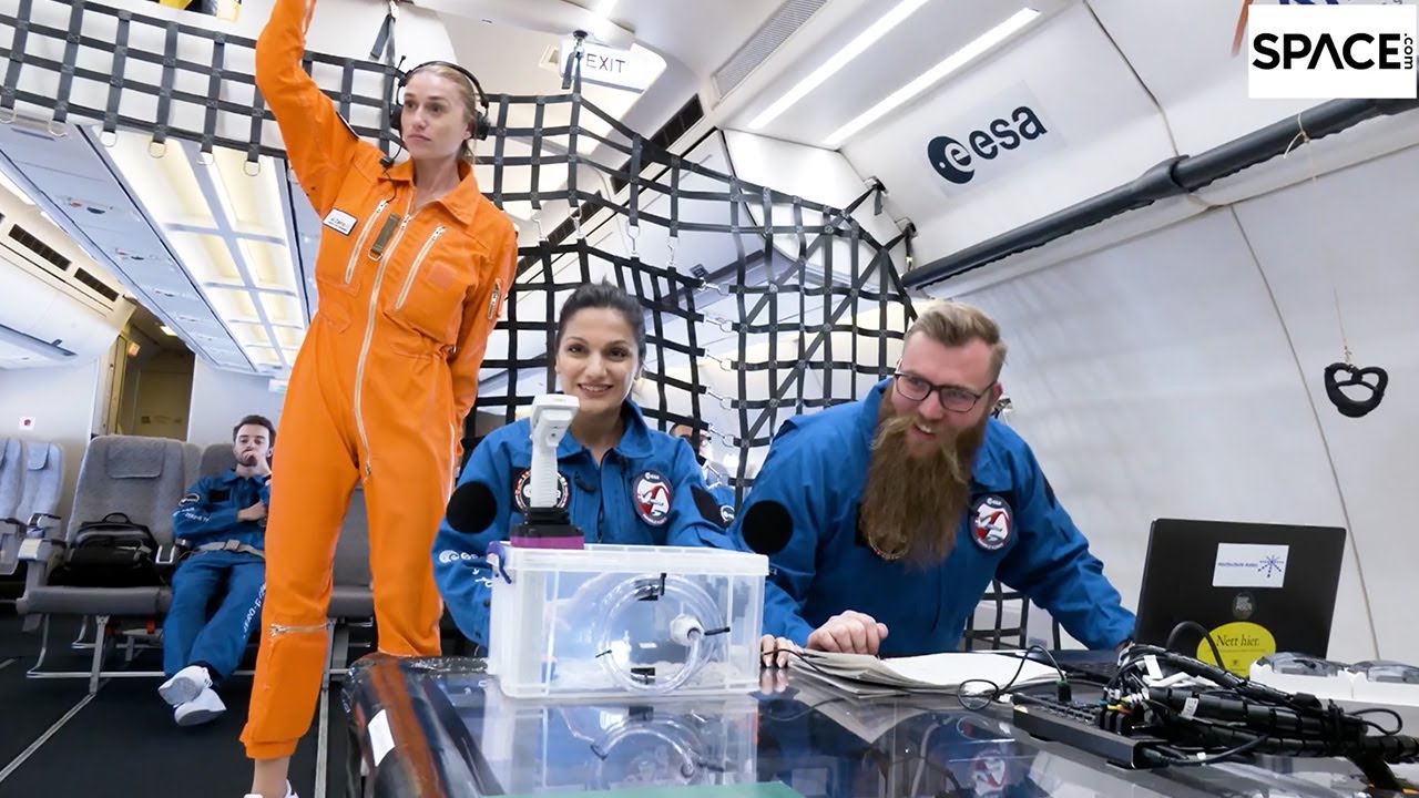 Moon gravity lab in the sky! Fly with lunar scientists in this ...