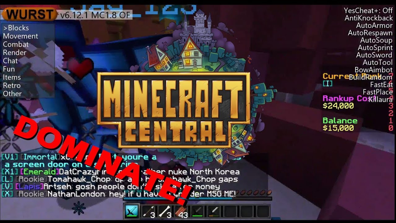 How to DOMINATE MC CENTRAL PRISON! - YouTube