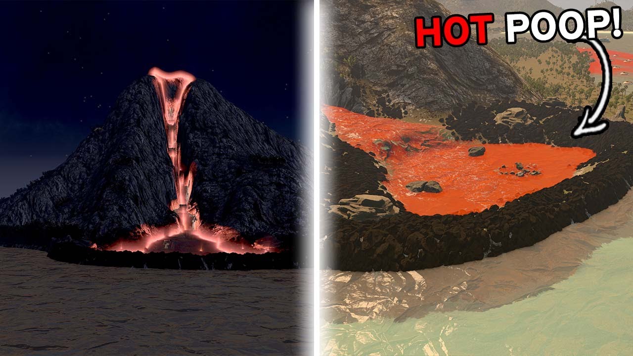 I Made A POOP Volcano But Its NOT A Meme In Cities Skylines! | Thessia ...