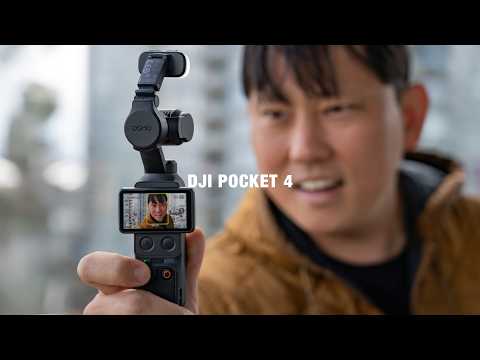 DJI POCKET 4 | 4k 240! Upgrades Across the board but is it enough!?