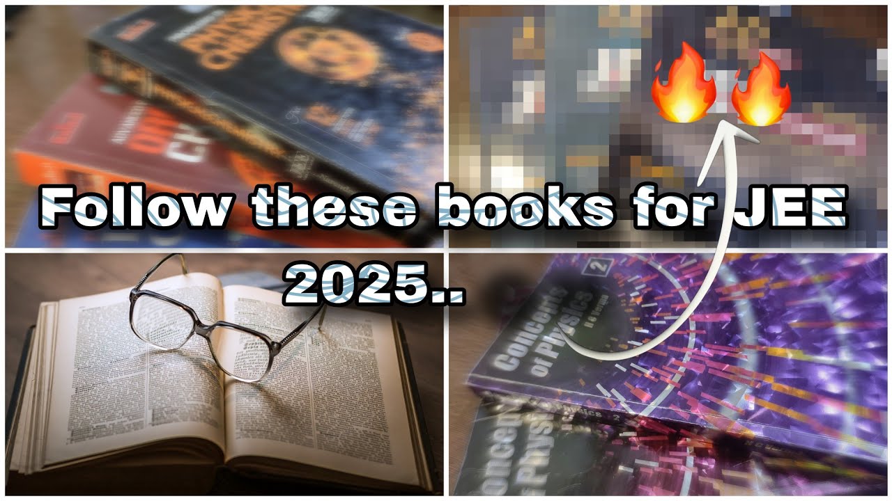 Books I Use as JEE Dropper..📚🤩|#jee2025 #jeemains #iitjee | - YouTube