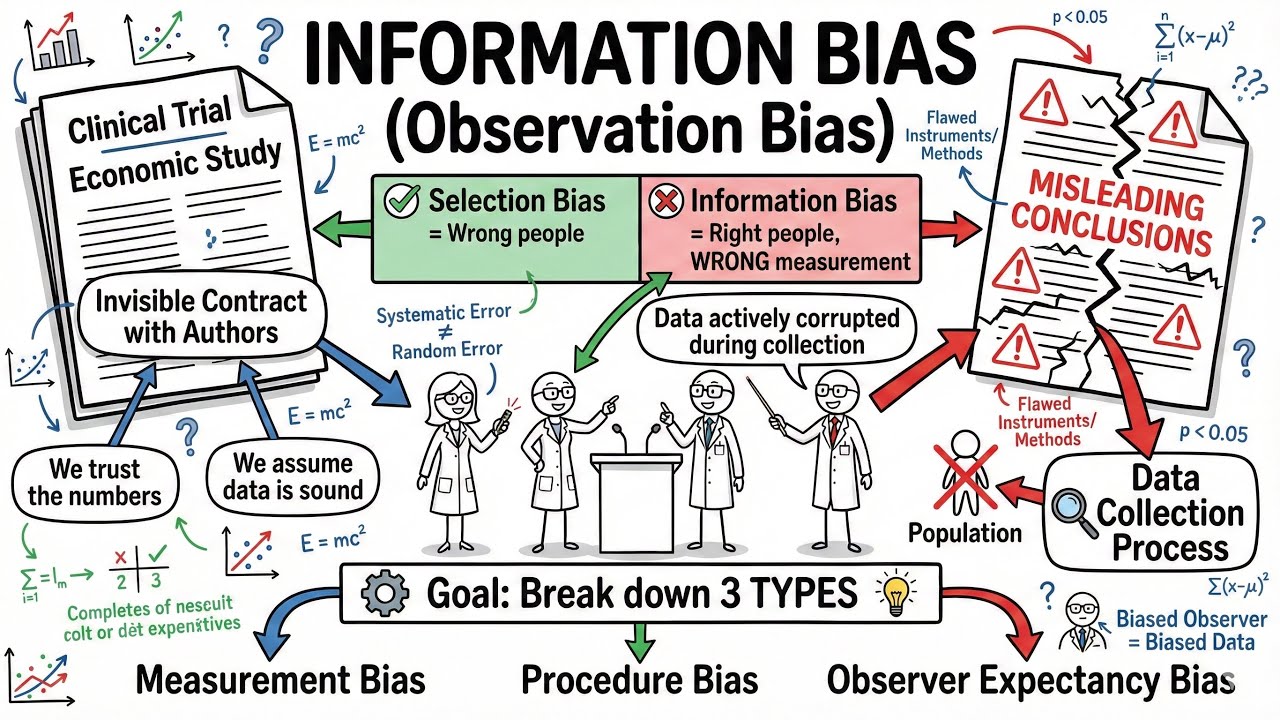 Information Bias | Measurement Bias, Procedure Bias & Observer ...