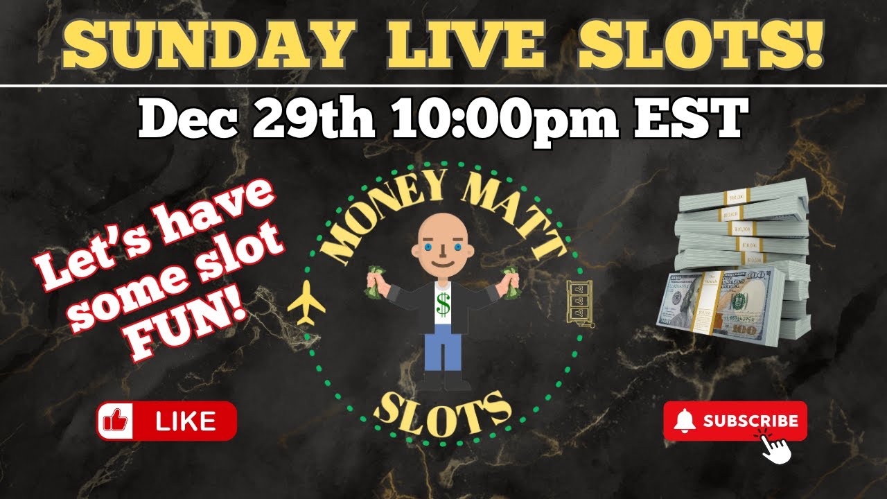 Sunday Night Live Slots: End of Year JACKPOT Clearance! - YouTube