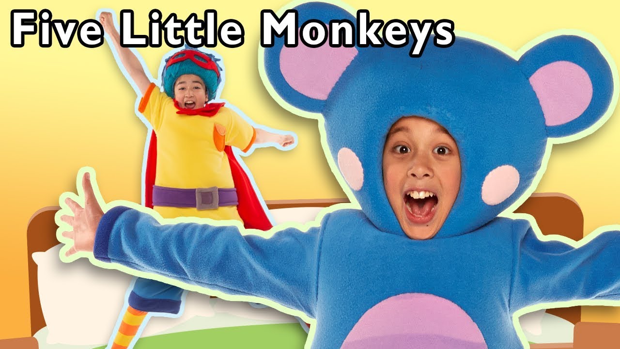 Five Little Monkeys and More | Nursery Rhyme Play Time | Baby Songs ...