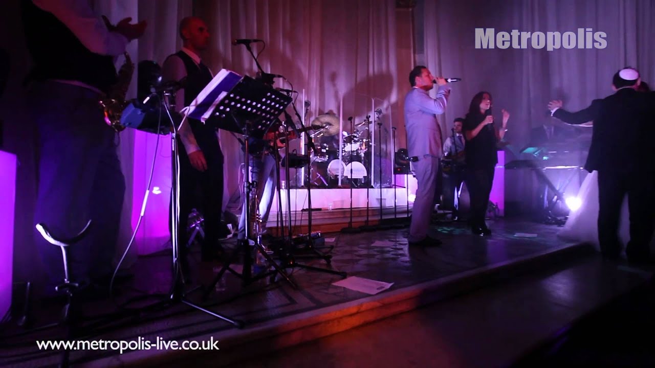 Hire a Jewish Wedding Party Band Video - YouTube
