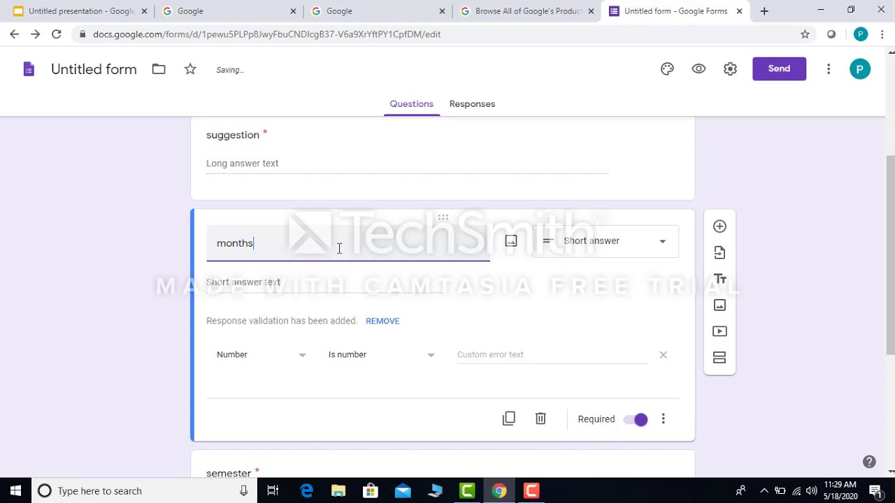 How to create Google Form - YouTube