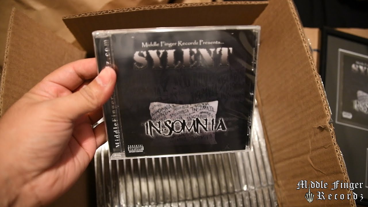 Insomnia CD Unboxing (Disc Makers) - YouTube
