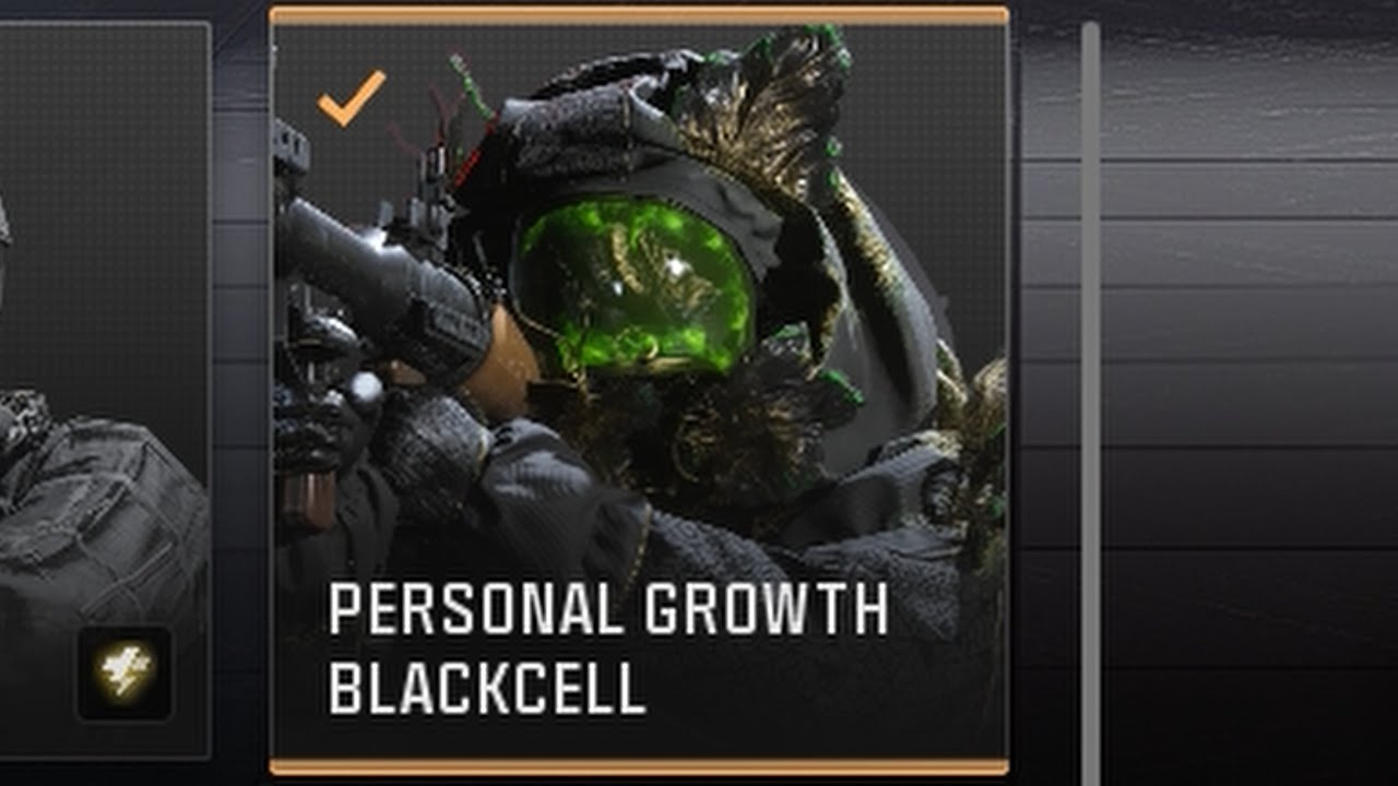 Modern Warfare 3 - "Personal Growth Blackcell" Operator Skin - YouTube