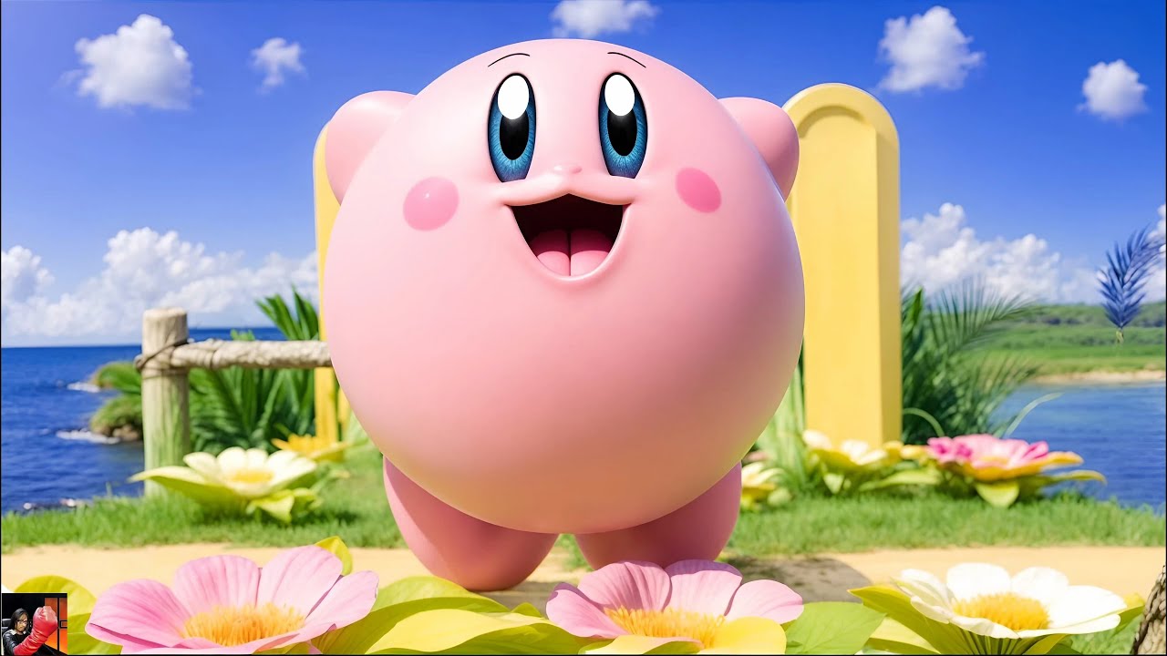 Kirby Realistically Rendered From Super Smash Brothers Ultimate - YouTube