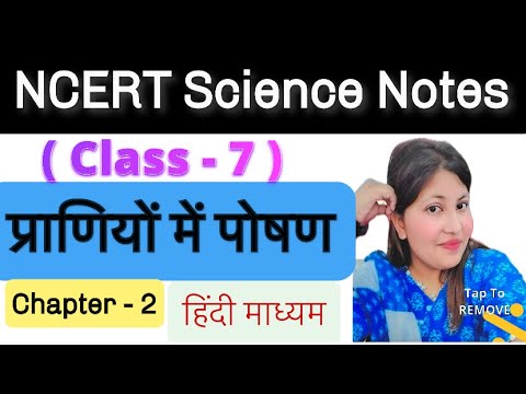 NCERT Science notes ( class - 7) प्राणियों में पोषण ( chapter- 2 ) # ...
