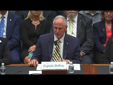 Captain Joe DePete, Air Line Pilots Association, International (ALPA ...