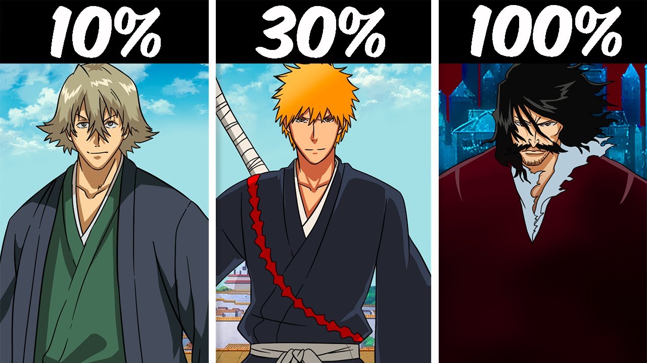 The 10 STRONGEST Characters in Bleach Ranked (Ichigo, Yhwach...) - YouTube