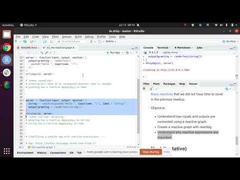 Shiny: Basic reactivity - YouTube
