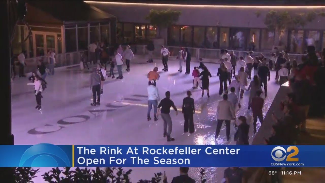 The Rink at Rockefeller Center opens for the season - YouTube