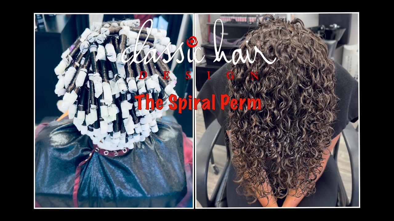 Stunning Spiral Perm Transformation: Before & After - YouTube