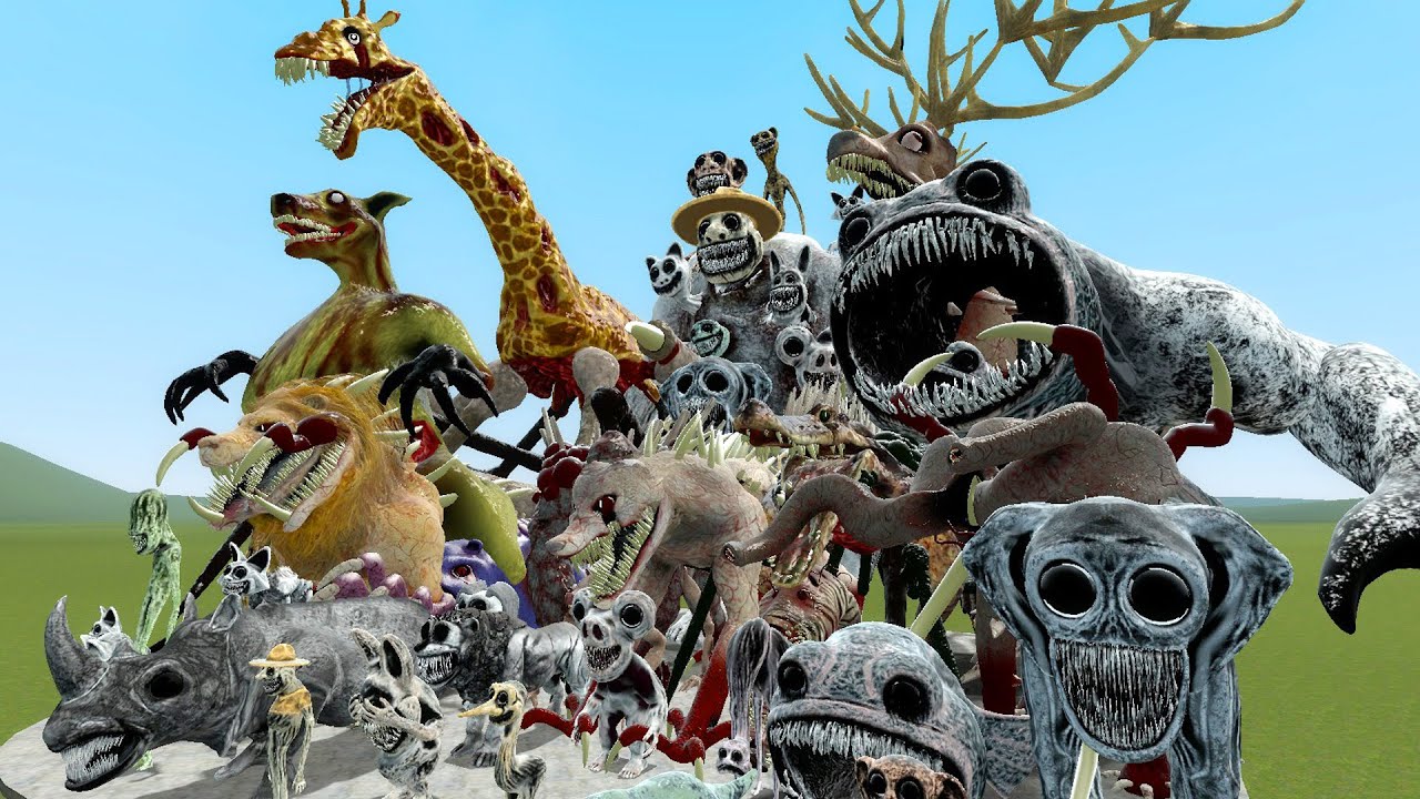 DISTROYING ALL NEW ZOONOMALY MONSTER FAMILY AND ZOOCHOSIS MUTANT ANIMAL ...
