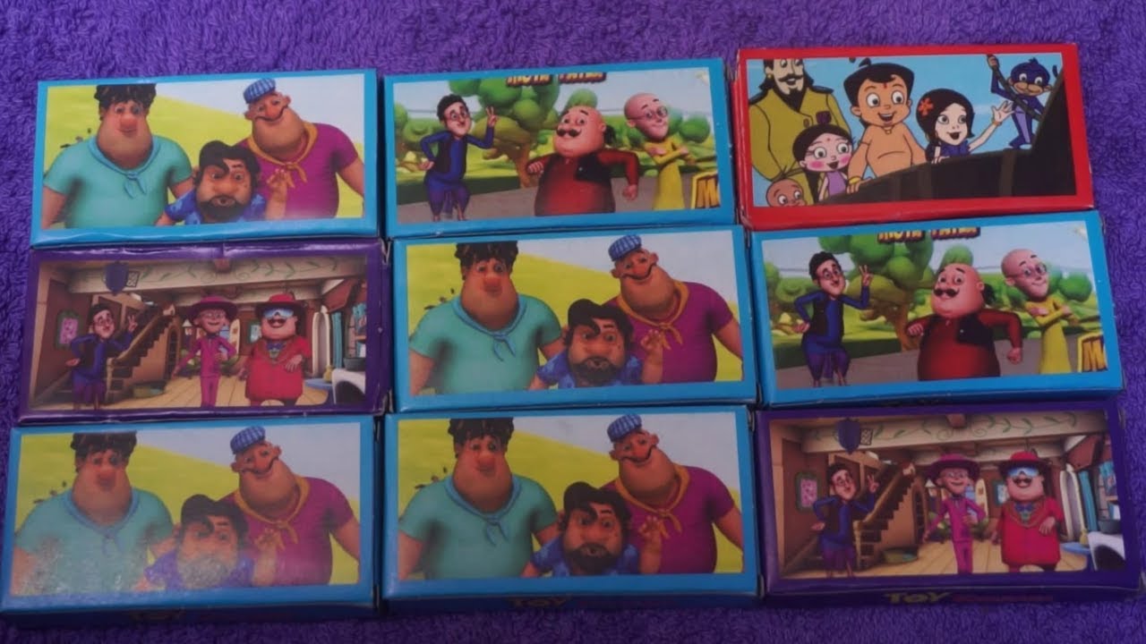 Collection Of Mouto Patlu,Chota Bheem ,Ben10 Toy Kazana Got Money And ...